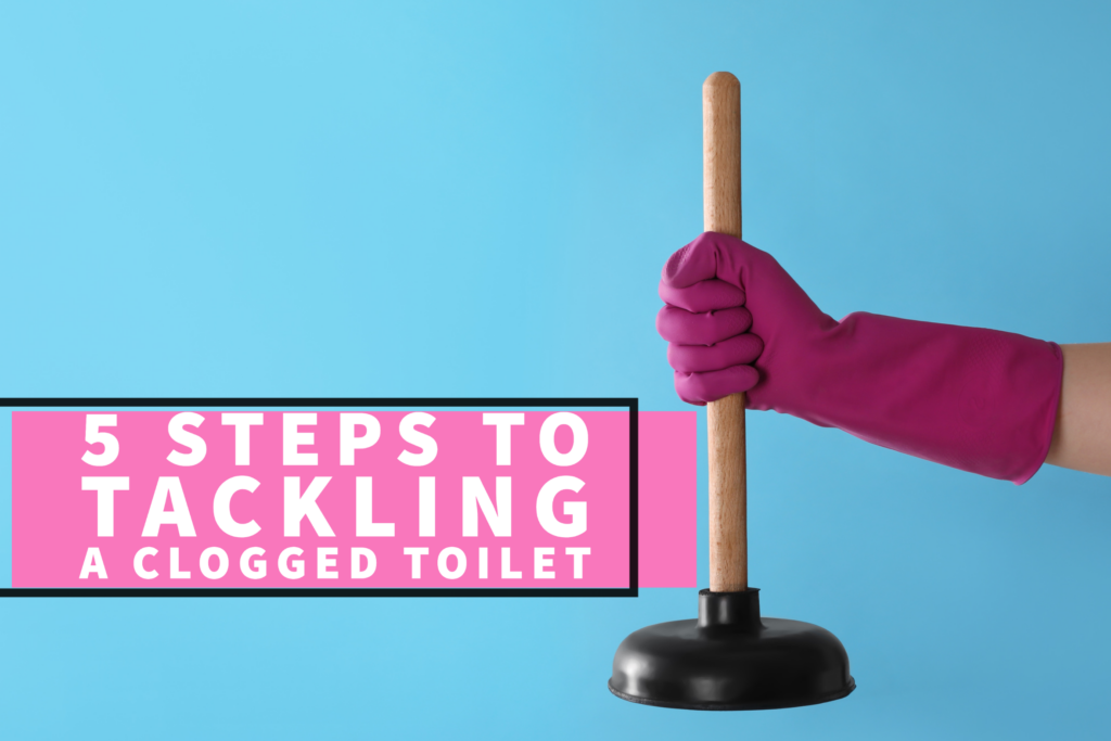 5 STEPS TO TACKLING A CLOGGED TOILET - Blog